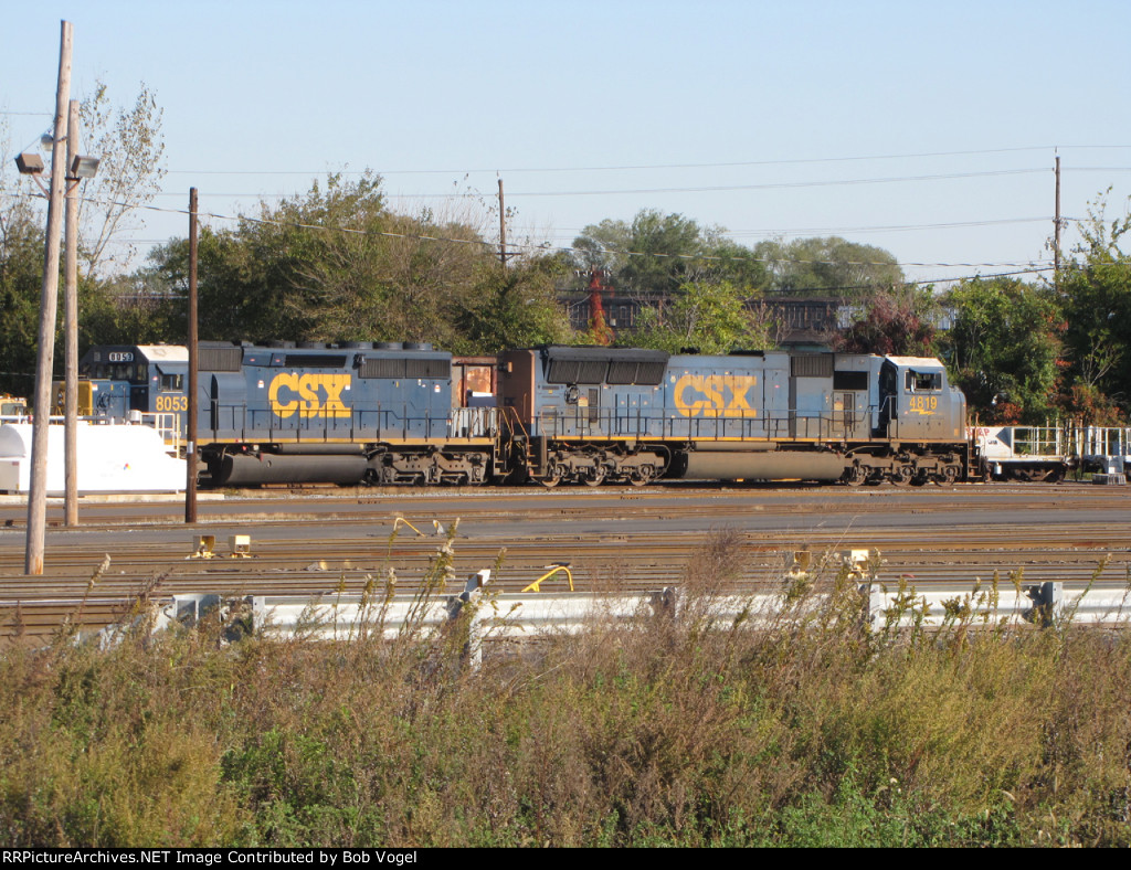 CSX 8053 and 4819
